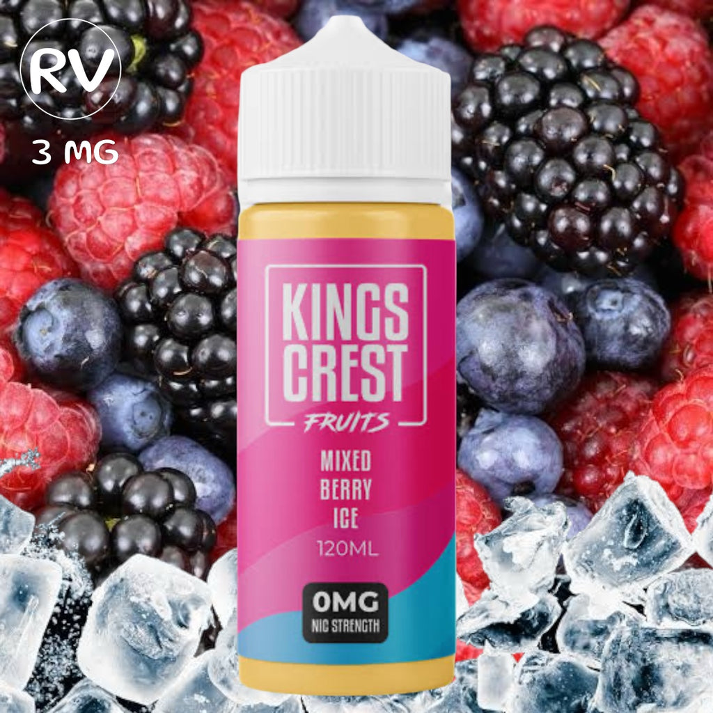 Kings Crest Mixed Berry Ice 120 ML – RevolucionV