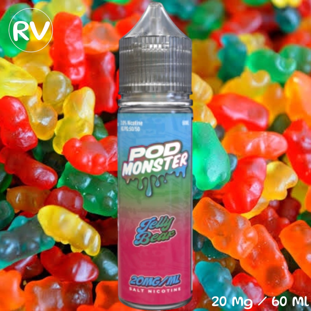 Pod Monster - Jelly Bear 20mg 60ml – RevolucionV